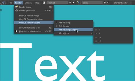 How To Get Smooth Edges On Text Object Blender Stack Exchange