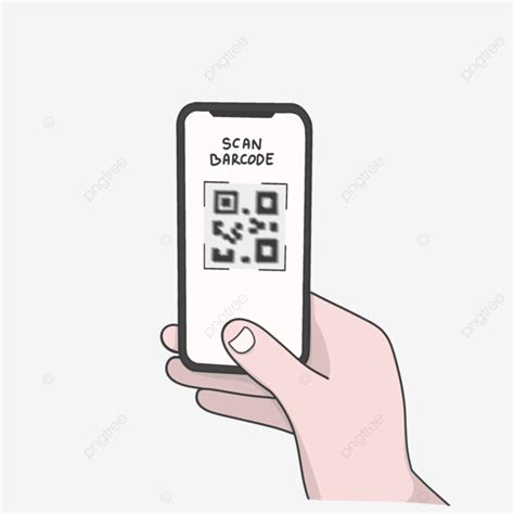 바코드 스캔 주사 바코드 핸드폰 Png 일러스트 및 Psd 이미지 무료 다운로드 Pngtree