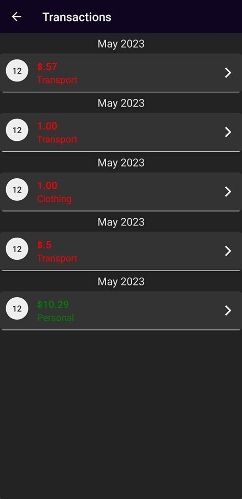 Expense Tracker Gallery