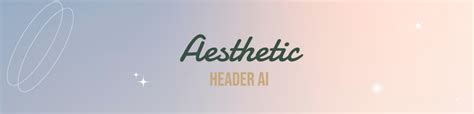 Aesthetic Header Ai Template Edit Online And Download Example