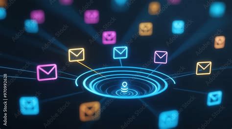 Visual Representation Of An Automated Email System With Customer Visual Representation Of An Automated Email System With Customer