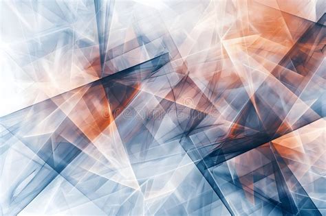 Abstract Geometric Shapes Intersect And Overlay Creating A Dynamic Visual Composition With