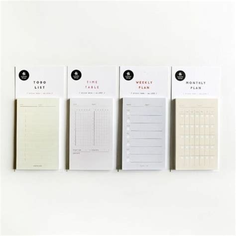 Mini Schedule Sticky Note Sticky Notes Book How To Plan Memo