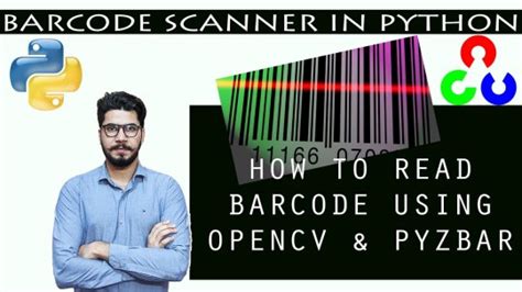 How To Read And Decode Barcode Using Opencv And Pyzbar In Python Pythonfan Blog On Tumblr