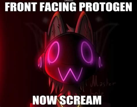 Front Facing Protogen Now Scream Ifunny