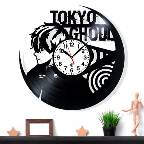 Dark Fantasy Wall Clock · Mysterious Anime Inspired Design · Handmade