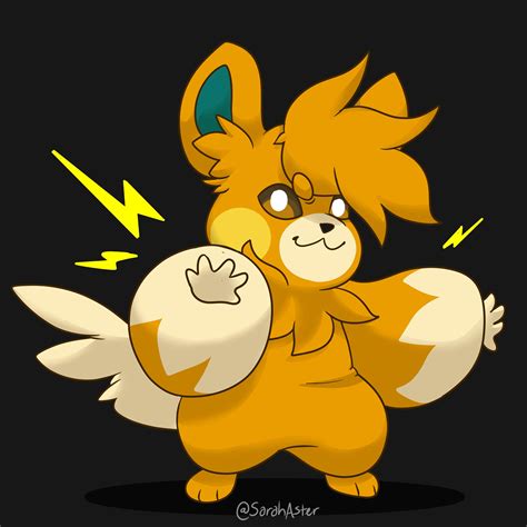[oc] Pawmot Shiny R Pokemonart