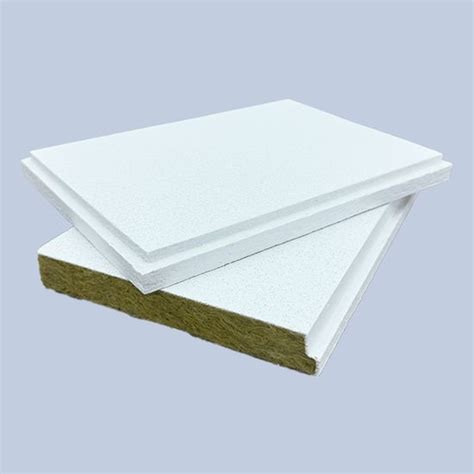 Panovf Rockwool Ceiling Panels White 600 600 Tegular Rockwool Acoustic