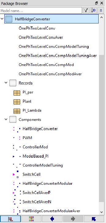 Modelica Package For The Models Of This Paper Download Scientific Diagram