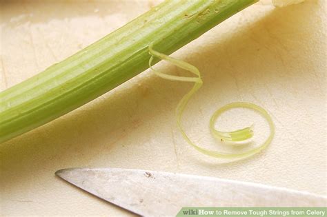 How To Remove Tough Strings From Celery 3 Steps With Pictures