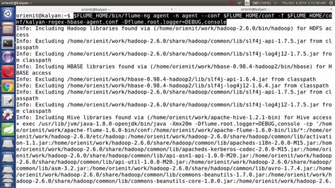 How To Stream Csv Data Into Hbase Using Apache Flume Spark Training