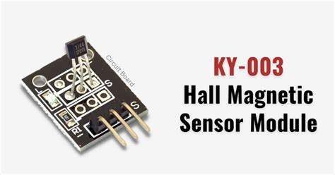 KY 003 Hall Magnetic Sensor Module Electrothinks
