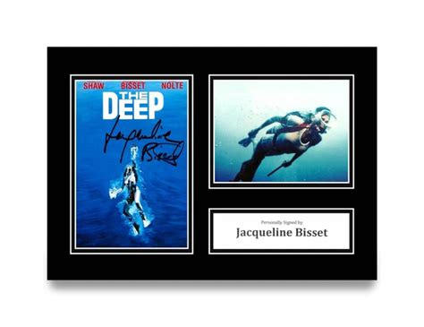 Jacqueline Bisset Signed A4 Photo Autograph The Deep T Display Coa