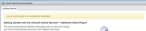 installing the vcloud hybrid service web client plugin virtu al