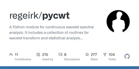 Github Regeirkpycwt A Python Module For Continuous Wavelet Spectral