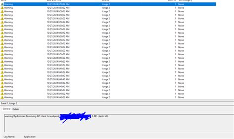 continuous warning messages in windows event log with icinga2 icinga for windows icinga