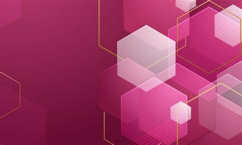 Premium Vector Geometric Abstract Background With Hexagons