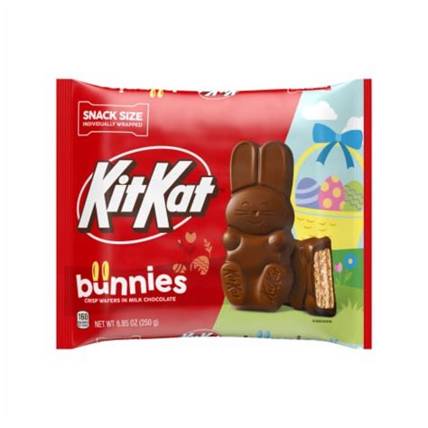 Kit Kat® Milk Chocolate Wafer Snack Size Bunnies Easter Candy Bag 8 85 Oz Fred Meyer