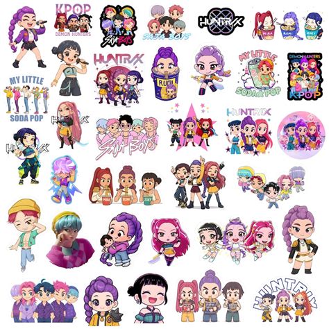Stickers De Las Guerreras Del Kpop Etsy México