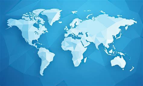 Premium Ai Image World Map