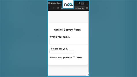 📋 Build An Online Survey Form In 60 Seconds ⏱️ Html Css Javascript Shorts Youtube