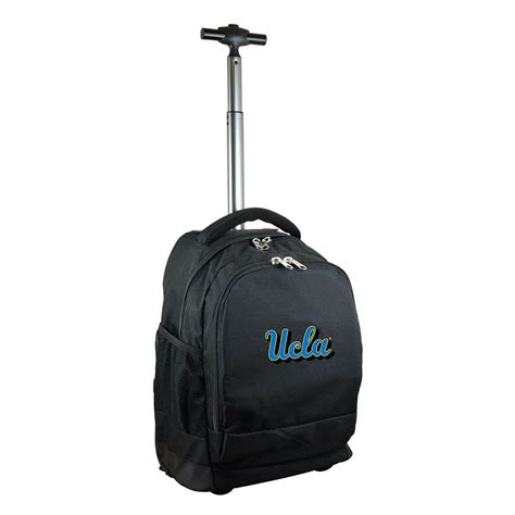 Ncaa Ucla Premium Wheeled Backpack In Black Mojosportsbags