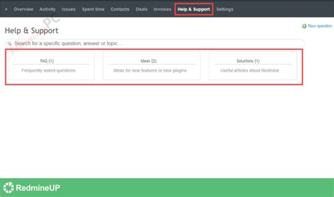 Get Deal For Redmine Questions Plugin