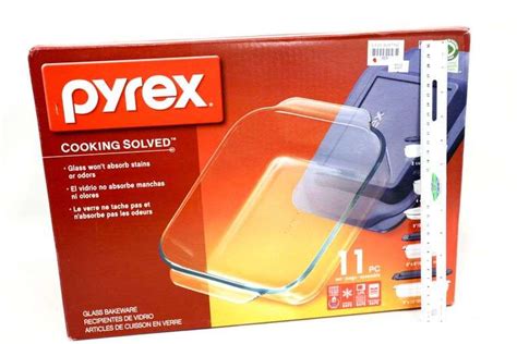 Pyrex Glass Bakeware 11pc Bunting Online Auctions