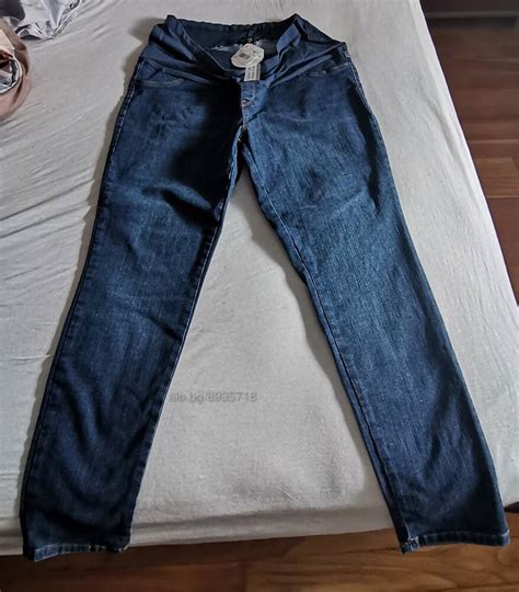 Дънки за бременна Xl Дрехи за бременни Дамско Облекло Шумен