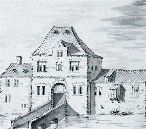 Middeleeuwse Tekening Van Stadslandschap Kleurplaten Kleurplaten Porn