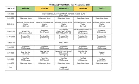 Dydc Program New Sched 2023 Pdf