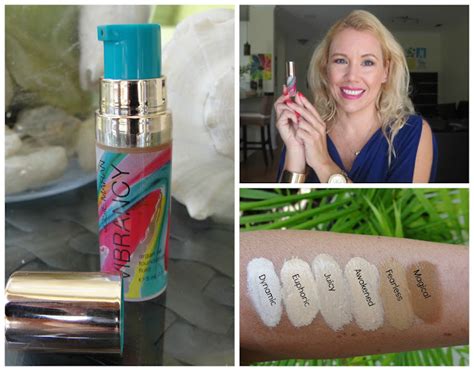 Josie Maran Vibrancy Argan Oil Foundation Fluid Review And Swatches
