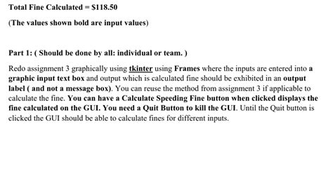 Solved Create A GUI For The Following Problem Assignment Chegg