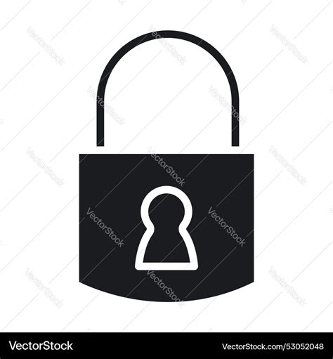 Lock Icon Set Secure Password Symbol Privacy Vector Image