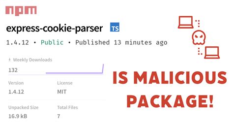 Malicious Npm Package Impersonating Popular Express Cookie Parser By