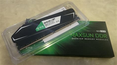 Maxsun New Ddr4 Memory 4g 8g 16g 3200mhz Rgb Flash Memory Bar Thermal