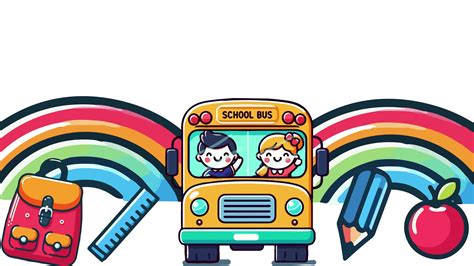 2d School Bus Animation Animation For Text Template 46869286 Stock Video At Vecteezy