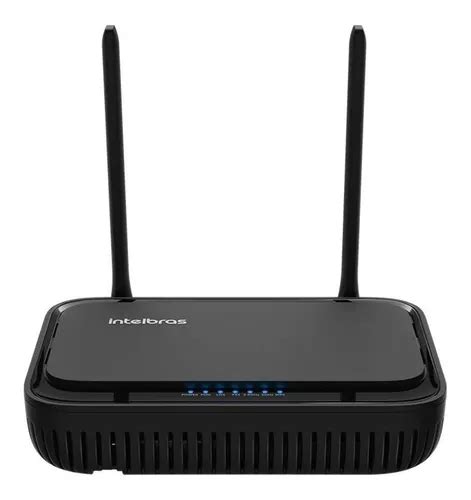 Módem Router Con Wifi Intelbras Wifiber 1200r Negro Mercadolibre