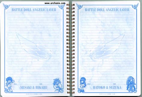 Angelic Layer Notebook
