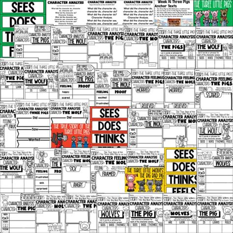 Character Analysis Read Aloud Book Activities Reading Comprehension Lessons