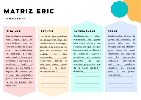 Matriz Eric Pdf