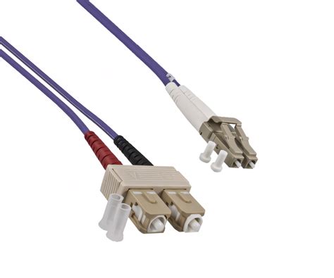 Mag Kabel Optický Propojovací Kabel Om4 Lcsc 100m Duplex Lszh Eric