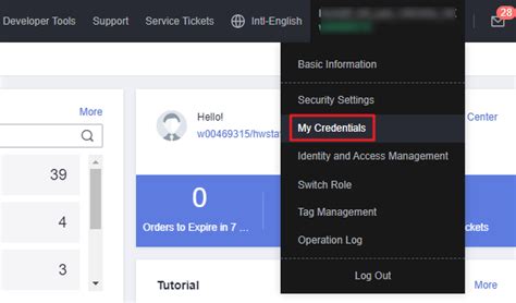 obtaining account iam user project user group region and agency information appendixes api