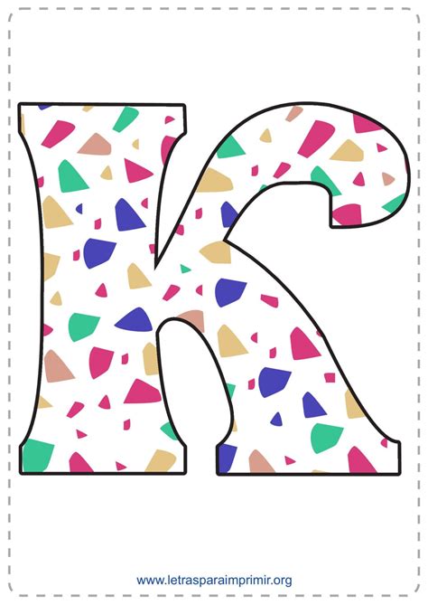 Letras K Para Imprimir Letras Para Imprimir