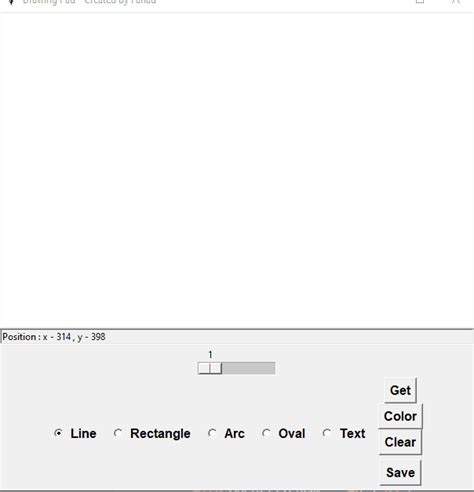 🐍python Project 🎨drawing Pad Gui