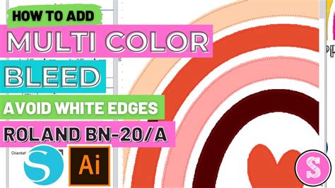 Add Roland Versaworks Cut Contour With Bleed Illustrator Silhouette Studio Multi Color Image