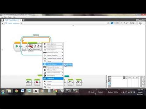 9 EV3 Programming Touch Sensor YouTube First Lego League Lego Robot Lego Mindstorms