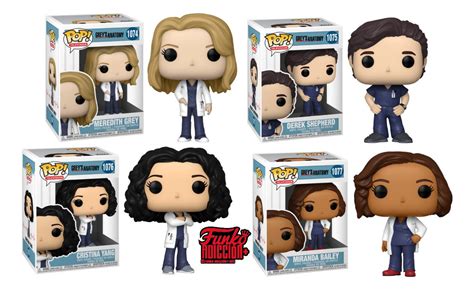 Funko Pop Greys Anatomy Set Completo 4 Figuras Mercado Libre