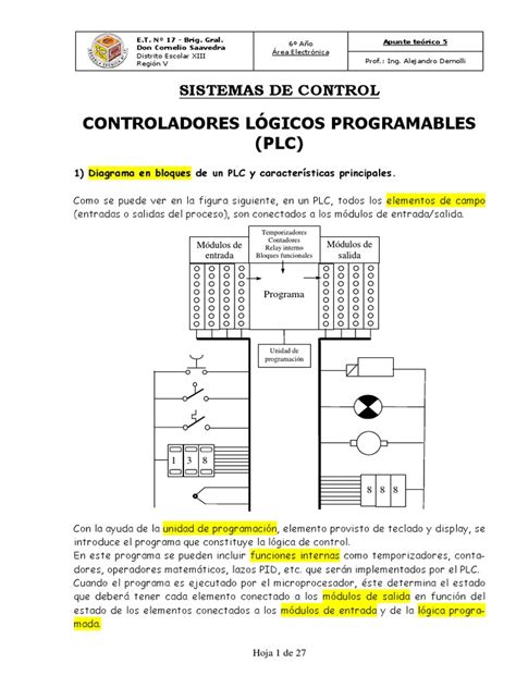 Sc At5 Controladores Logicos Programables Pdf Programación Programa De Computadora