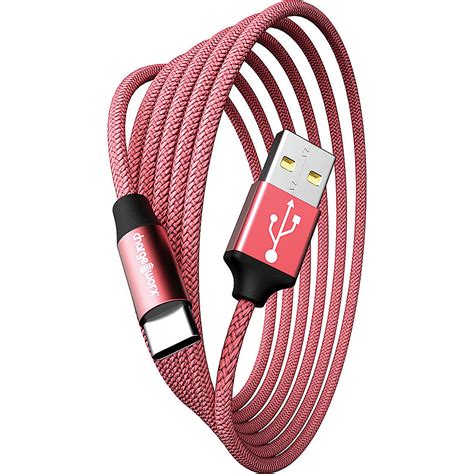 Customer Reviews Chargeworx Usb To Usb C Cable Coral Cha Cx Cor Best Buy